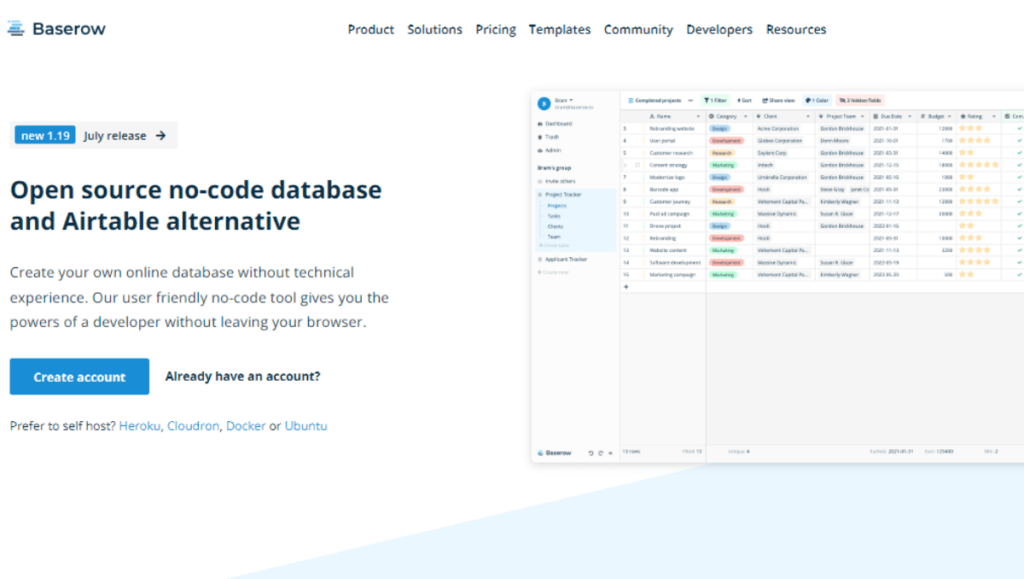 What is Baserow? Features, Pricing & Alternatives