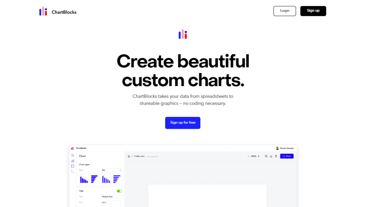 What is Chart Blocks? Features, Pricing & Alternatives