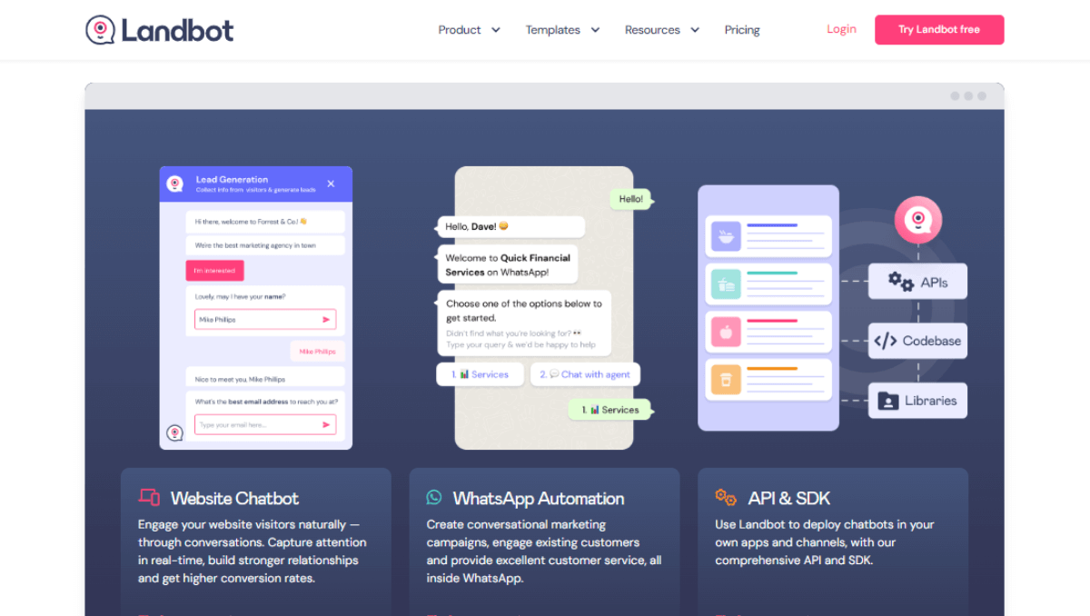 What is Landbot? Features, Pricing & Alternatives